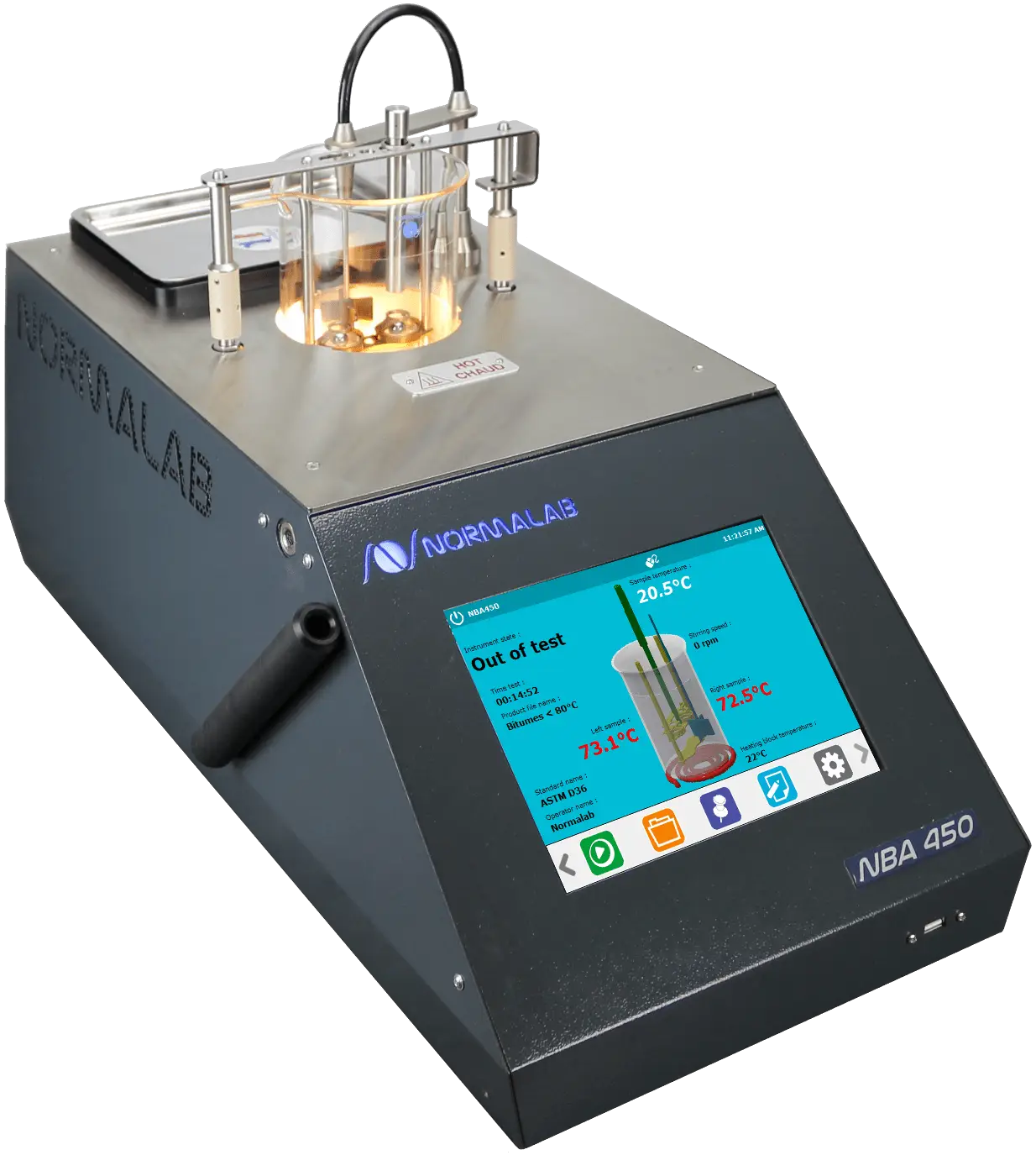 Bitumen, wax and grease - Normalab